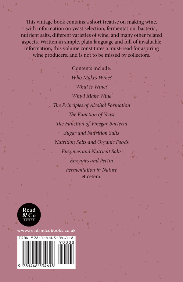 The Theoretical Aspect of Wine Making by W. Sherrard-Smith The Theoretical Aspect of Wine Making by W. Sherrard-Smith