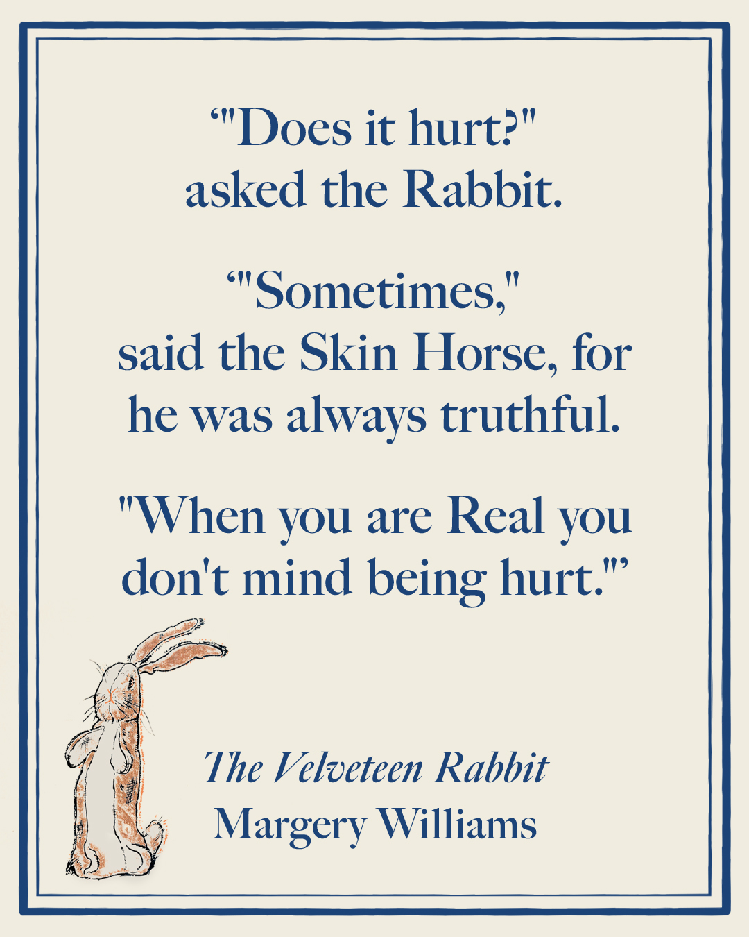 6 Inspiring Life Lessons in the Velveteen Rabbit
