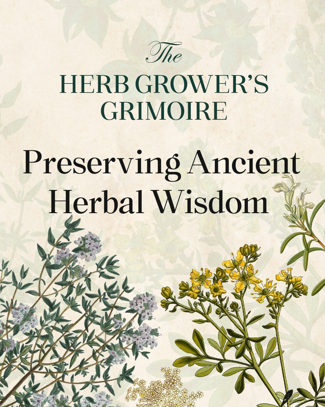 The Herb Grower's Grimoire: Preserving Ancient Herbal Wisdom