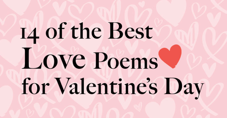 14 of the Best Love Poems for Valentine's Day