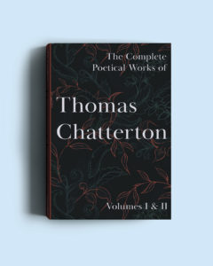 Thomas Chatterton - Remembering the Bristol Poet | Read & Co. Books