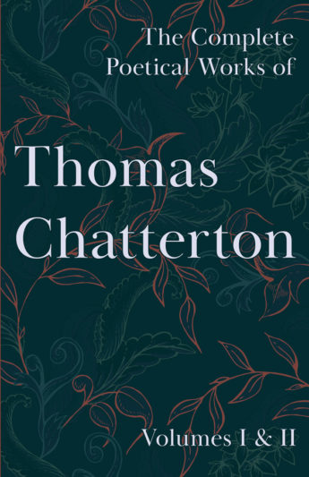 Thomas Chatterton - Remembering the Bristol Poet | Read & Co. Books